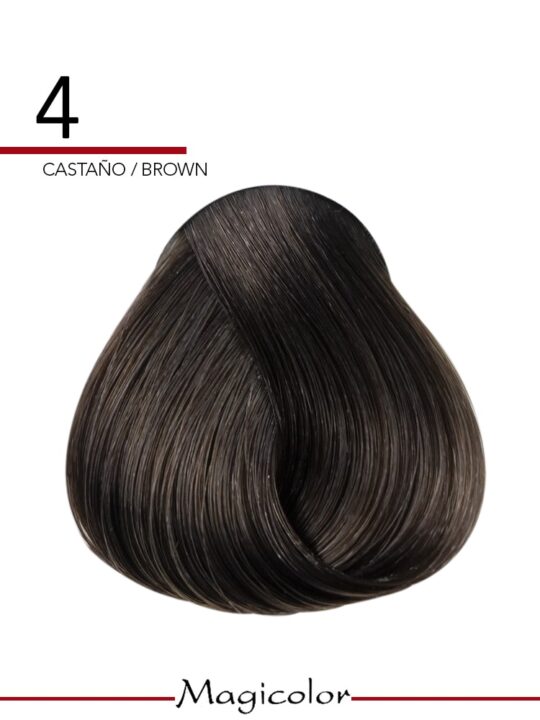 Tinte Magicolor Castaño 4 100 ml – Unikabell Cosmética
